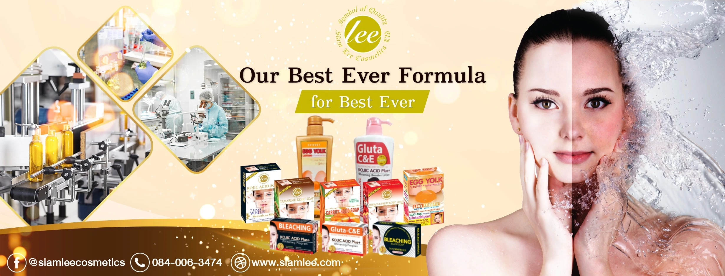 Siam Lee Cosmetics | Soap Lotion Manufacturer